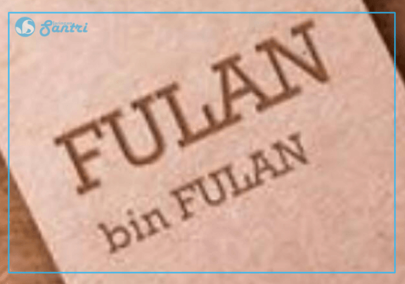 Asal Usul dan Sejarah Istilah Fulan Dalam Kitab-kitab Klasik - Jaringan ...